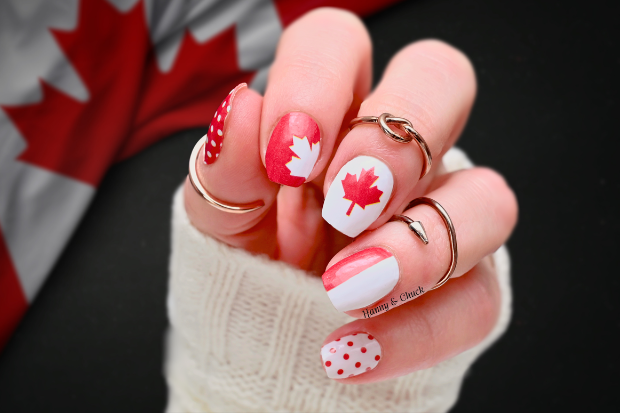 🍁 Show Your Canadian Pride with Canada D’eh Nail Wraps! 🍁 – Hanny and Chuck